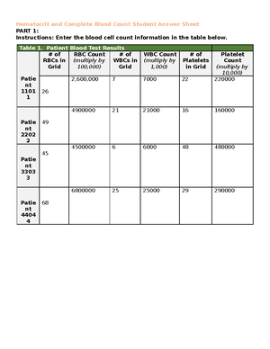 Heart Lab Anatomy Student Answer Sheet - The Cardiovascular System ...