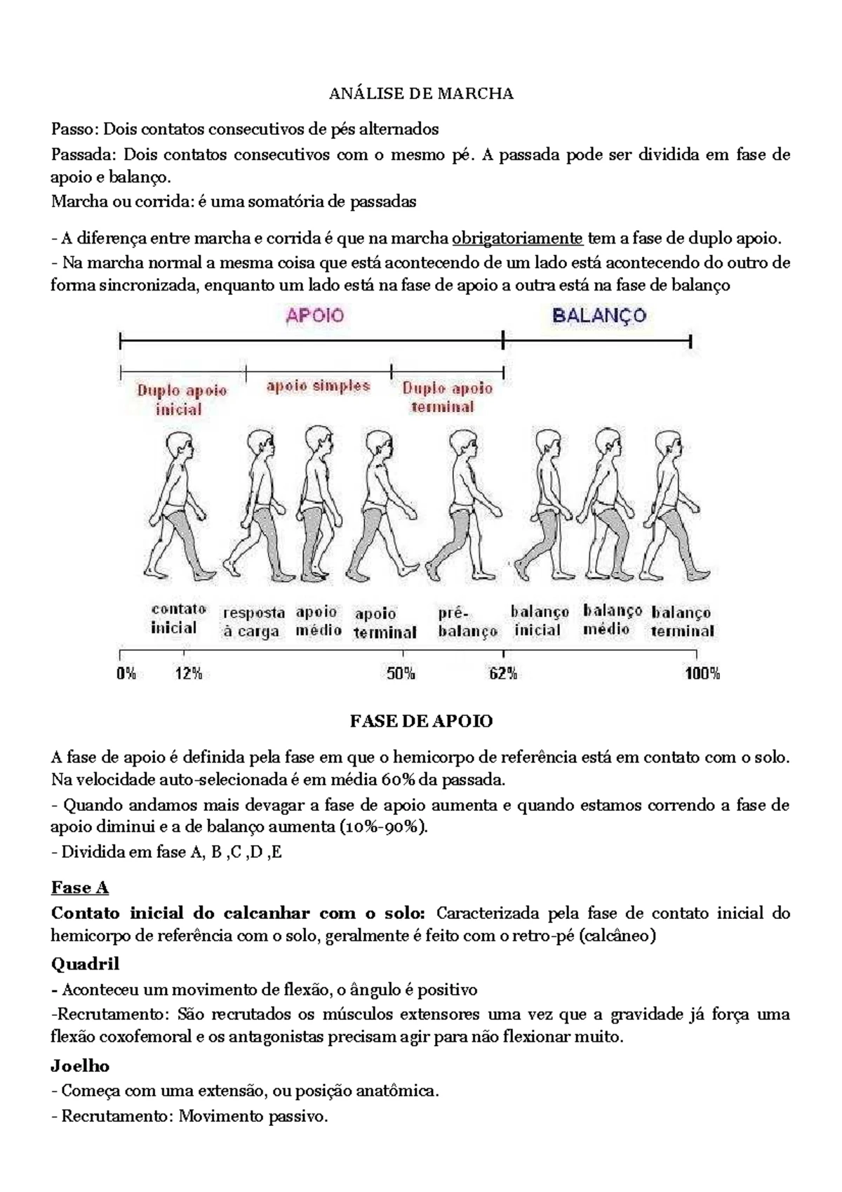 Alterações de marchas - TIPOS DE MARCHA Conceito: Forma de locomoção do ...