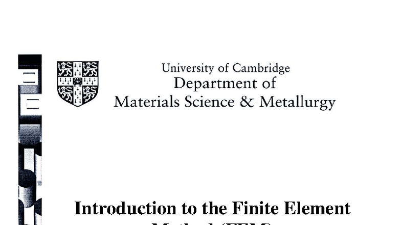 FEM 101: Lecture 1 - Direct Stiffness Method & Global Stiffness Matrix ...