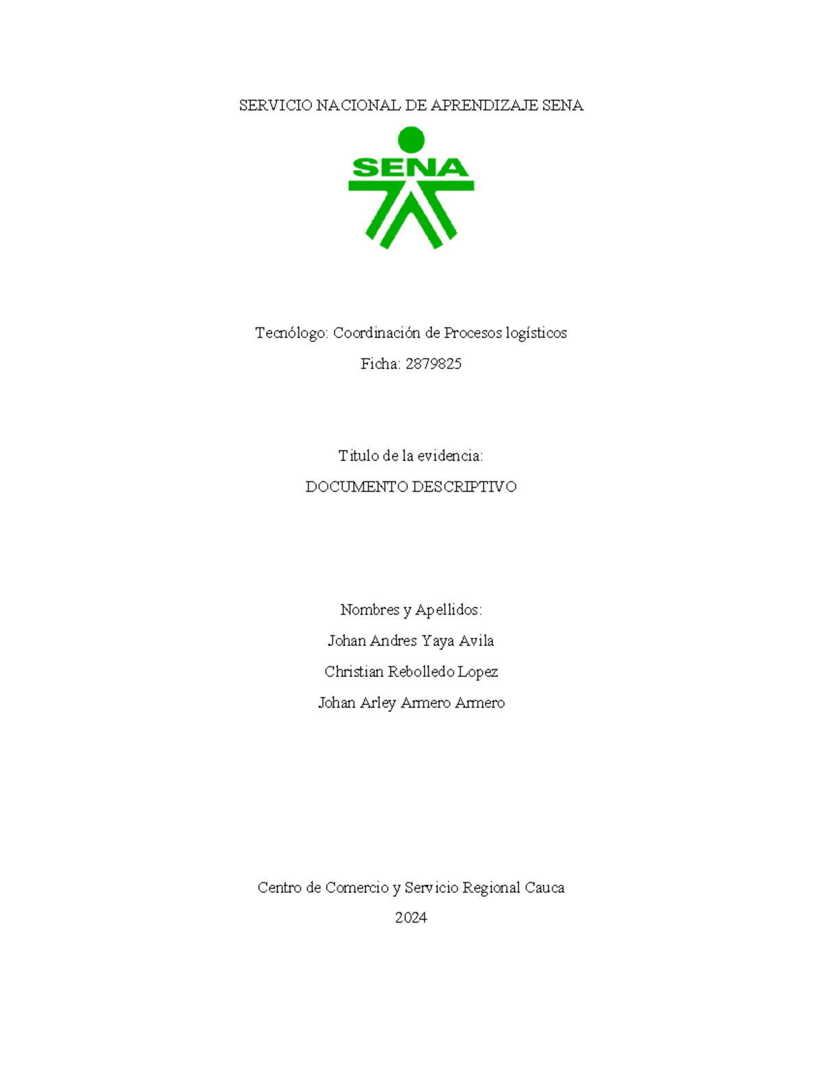 Informe Descriptivo sobre FedEx - Tecnólogo en Procesos Logísticos 2879825 - Studocu