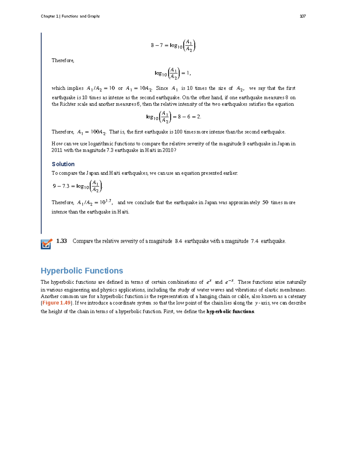 Chapter 1: Functions and Graphs in Calculus (Vol 1, Part 58) - Studocu