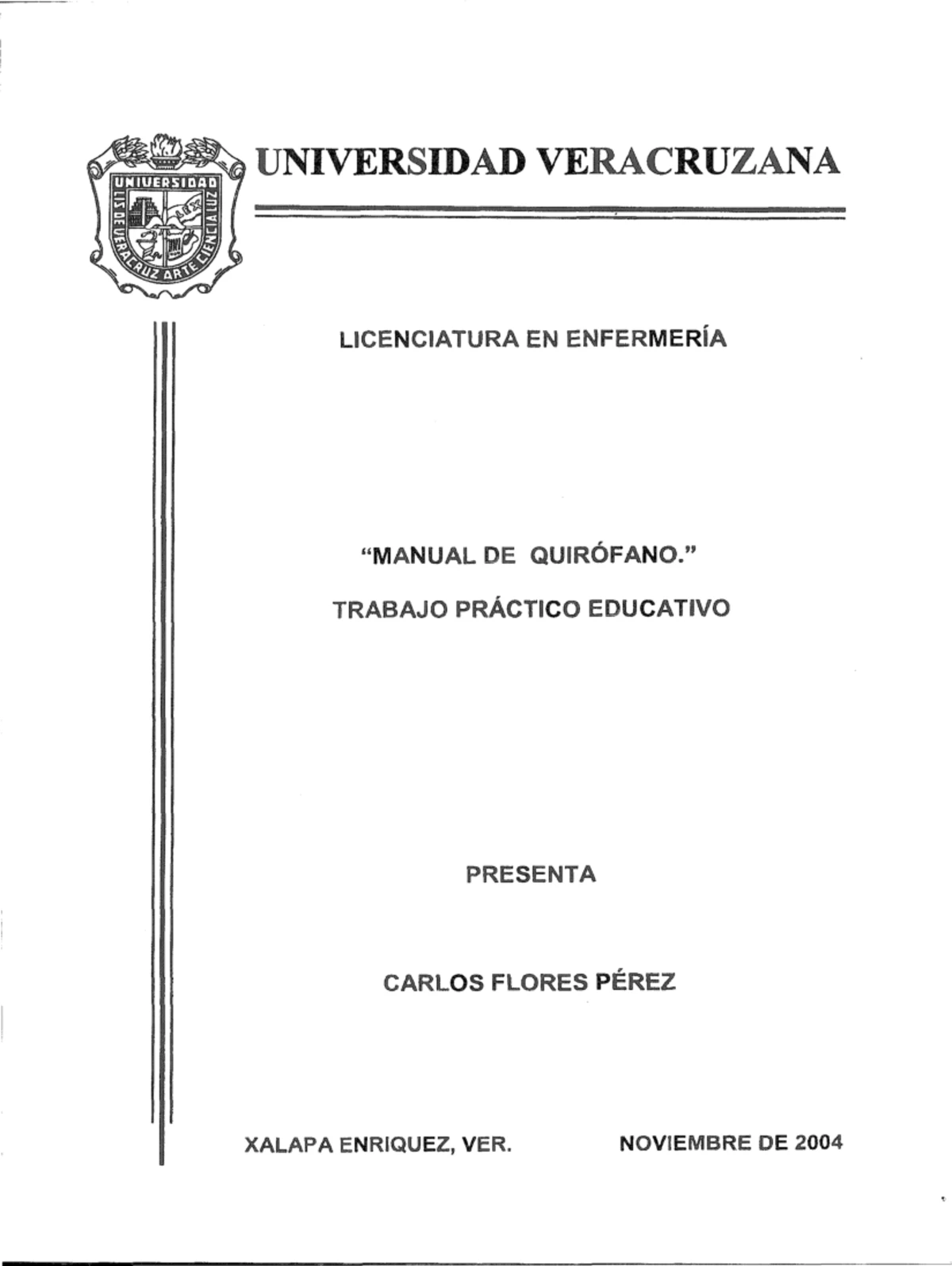 1.2.1 D - Atención de Enfermería en la Fase Intraoperatoria y Protocolo ...