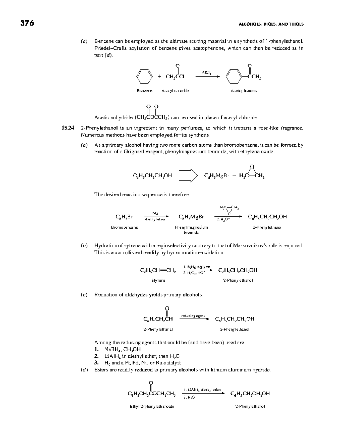 376 Organic Chemistry: Alcohols, Diols, and Thiols - Synthesis Insights ...