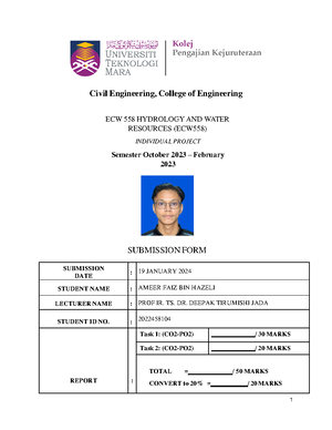 Group 2 CEEC222 7C4B ECG565 Flakiness AND Elongation TEST - HIGHWAY ...