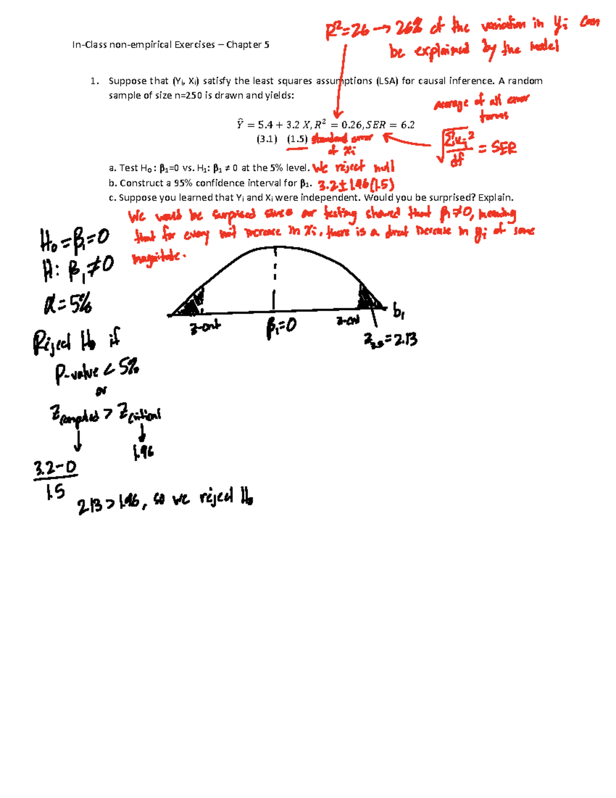 In-Class Non-Empirical Exercises – Chapter 5 (Math 101) Analysis - Studocu
