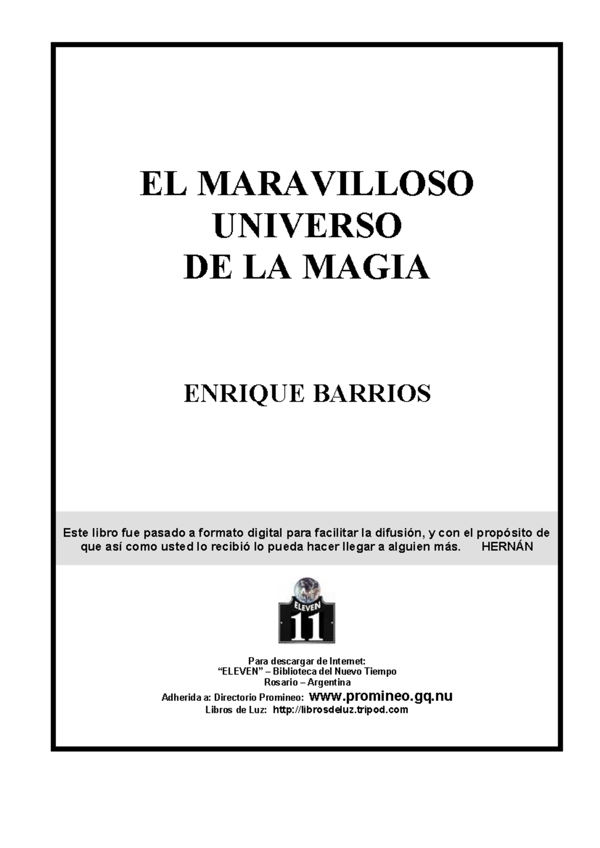 El Universo Maravilloso de la Magia - Escuela de Magia Práctica - Studocu