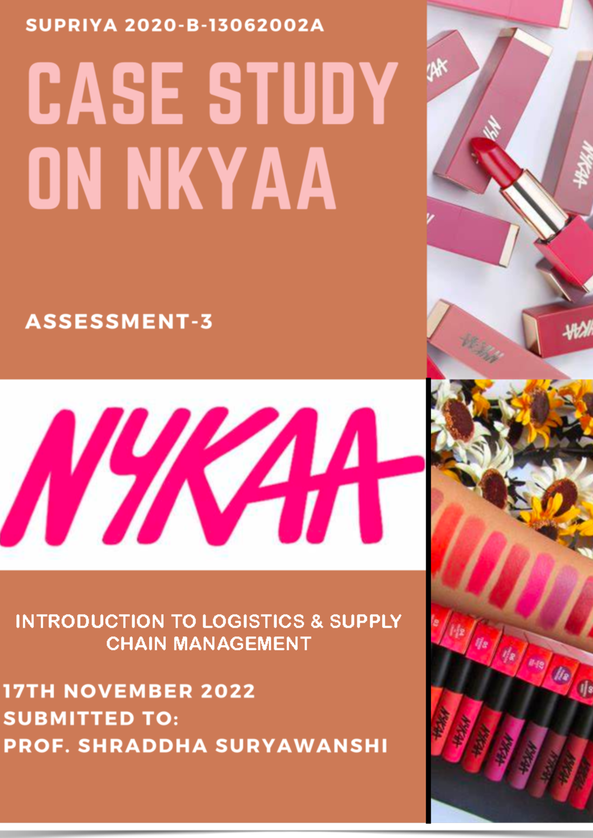 Nykaa Case Study: Strategies for Success in Cosmetics E-Commerce - Studocu
