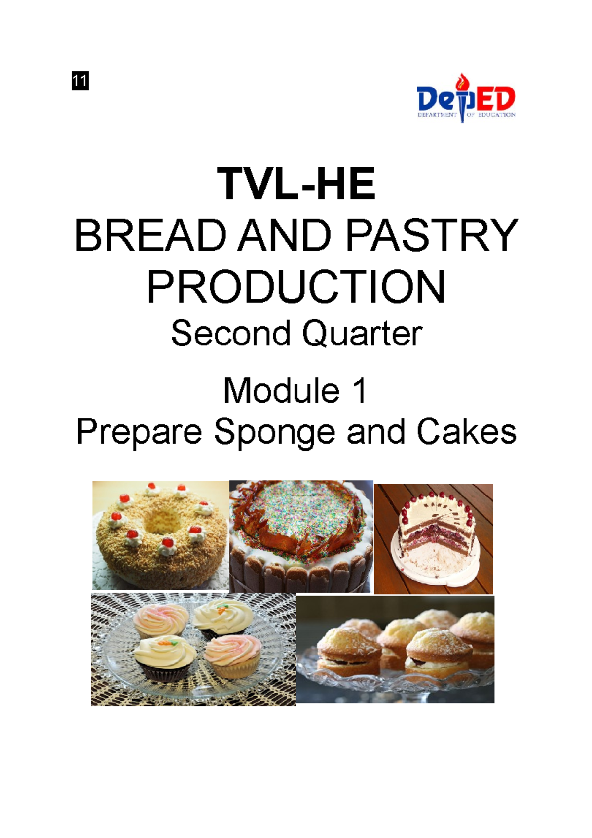 Module 1 - none - 11 TVL-HE BREAD AND PASTRY PRODUCTION Second Quarter ...