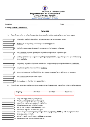 Modal - Filipino - MODAL – Sa paksang ito, ating tatalakayin kung paano ...