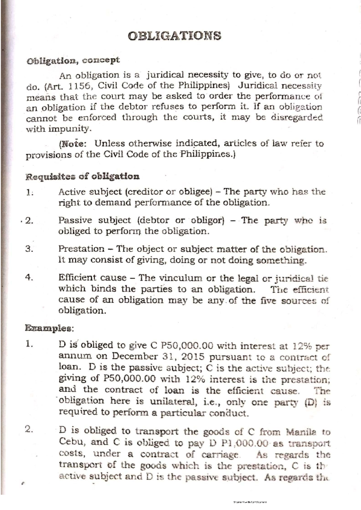 Oblicon Study Guide: Soriano Book Insights and Key Concepts - Studocu