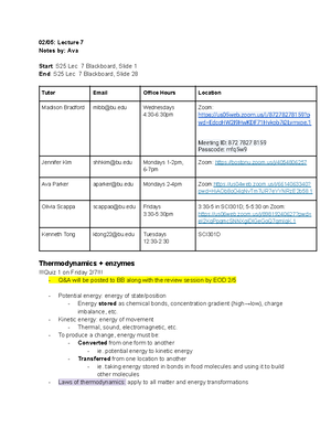 Biology 108 Lecture 2 Notes: Chemical Bonds and Water's Role - 01/24 ...