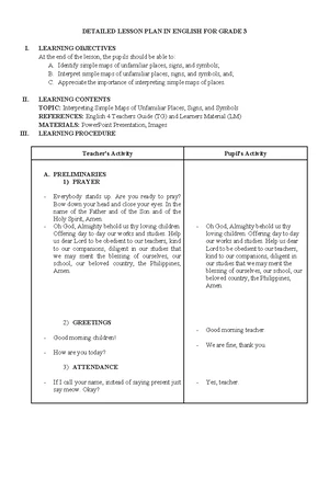 4 A’s Approach Detailed Lesson Plan for Teaching Effectiveness - Studocu