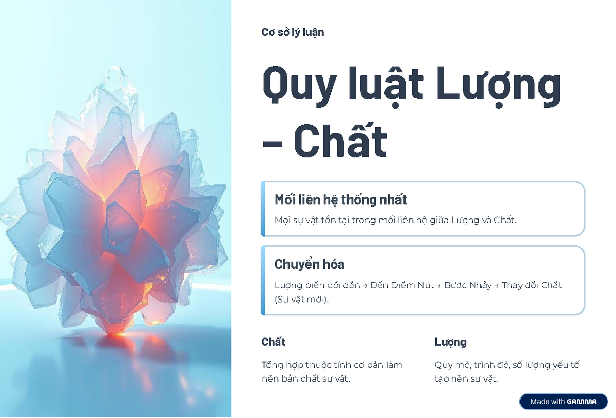 Cơ Sở Lý Luận: Quy 3 và Tính Liên Tục Trong Chuyển Hóa - Studocu