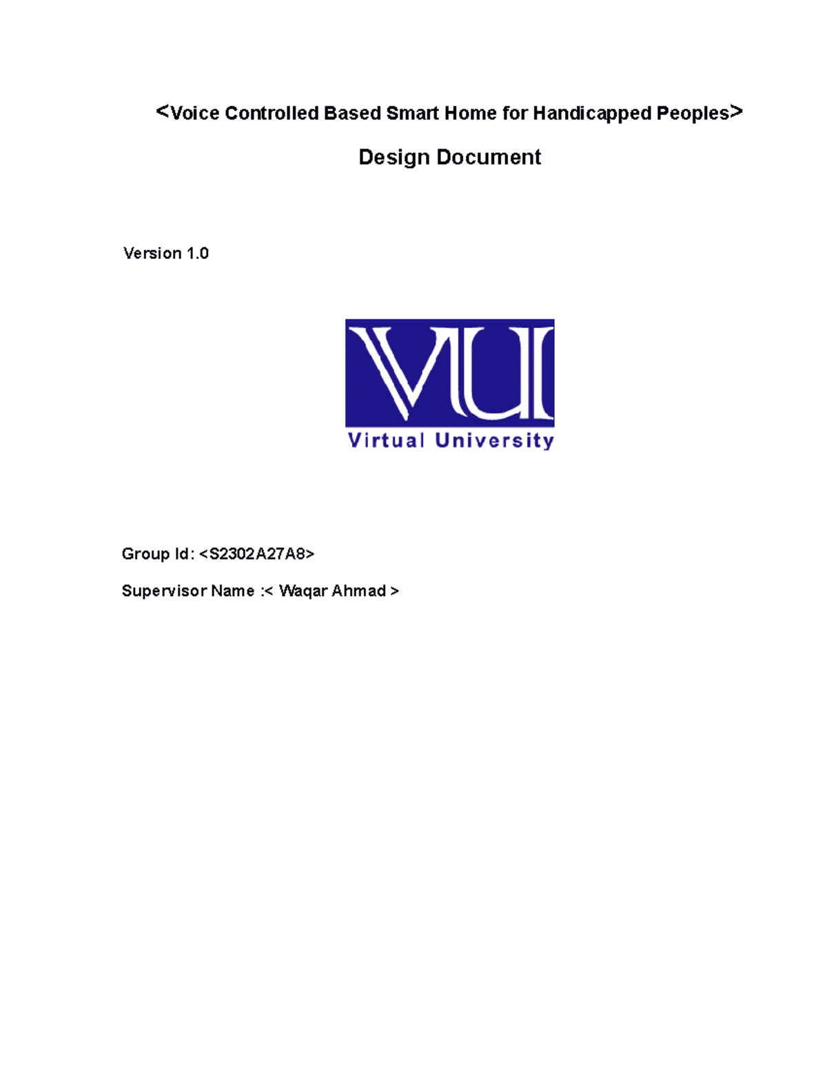 VU Process Model Methodology in Software Development SRS - Studocu