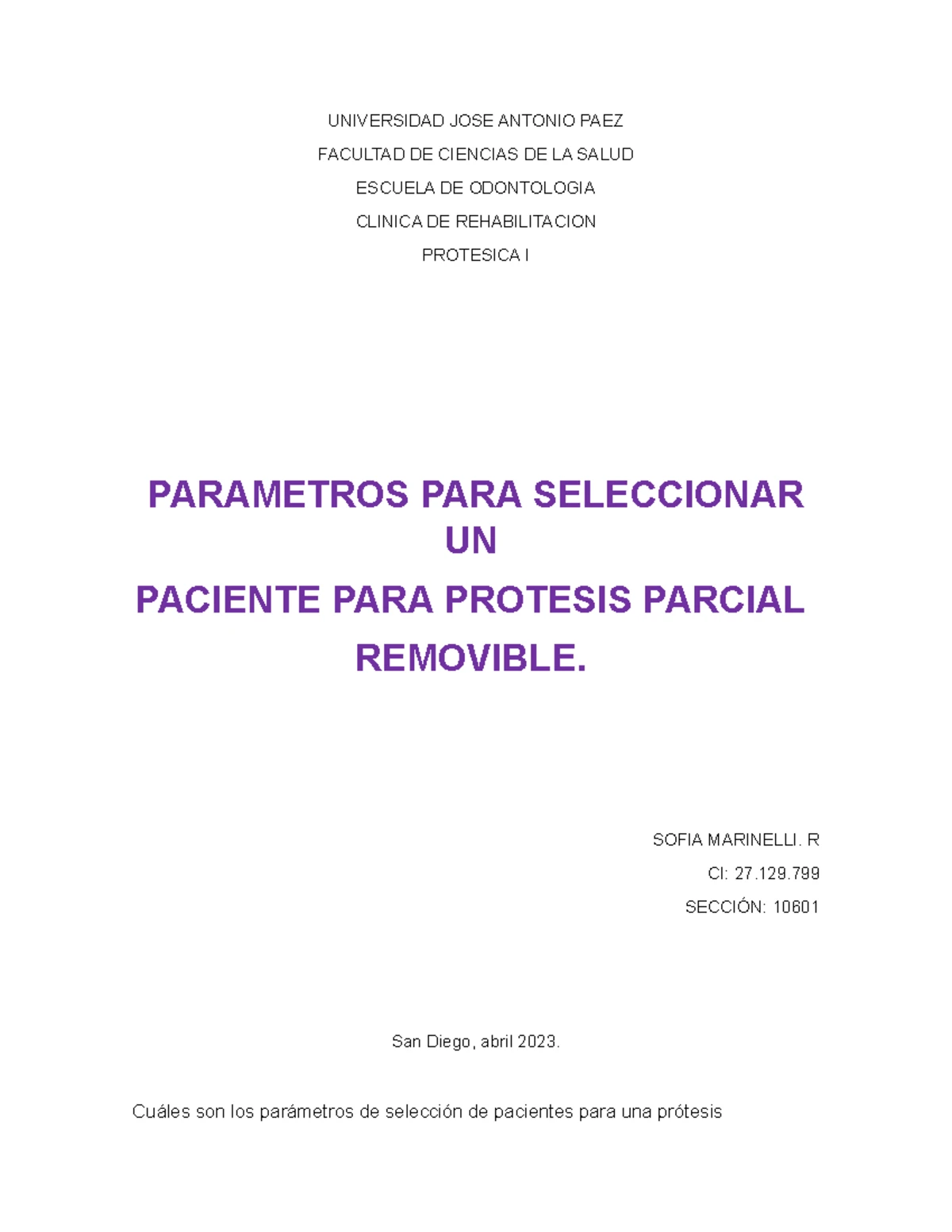 Línea de Fulcro en Odontología - Sección 206OA - Mecánica Dental I ...