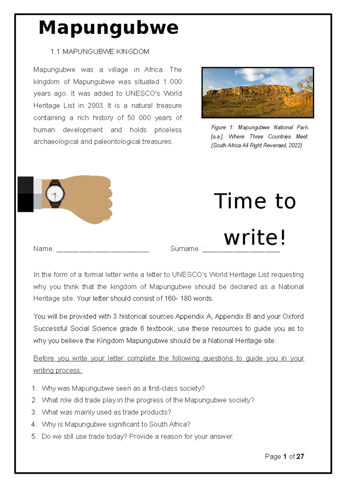 Grade 12 English summary notes - 1 1 GRADE 12 REVISION: ENGLISH HOME ...