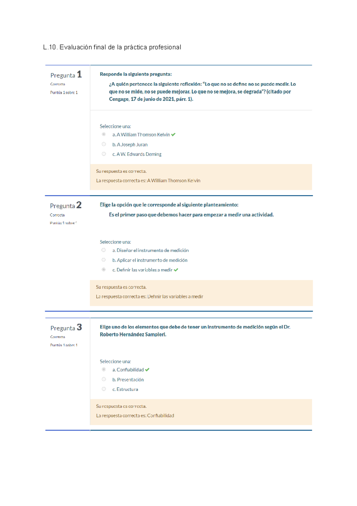L.10. Evaluación Final de Práctica Profesional - Informe Comprehensivo ...