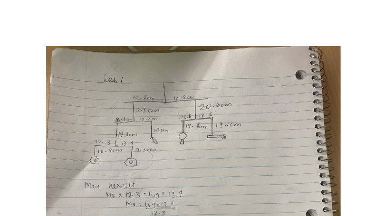Physics Lab 3: Measurements and Calculations - Studocu