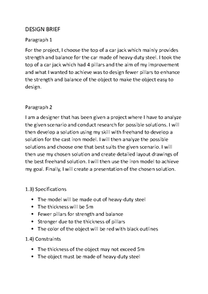 Engineering Graphics & Design PAT GR 12 2023 Eng - ENGINEERING GRAPHICS ...