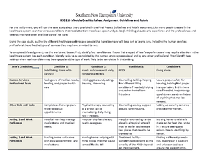HCM 205 Module Six Worksheet - HCM 205 Module Six Worksheet Digestive ...