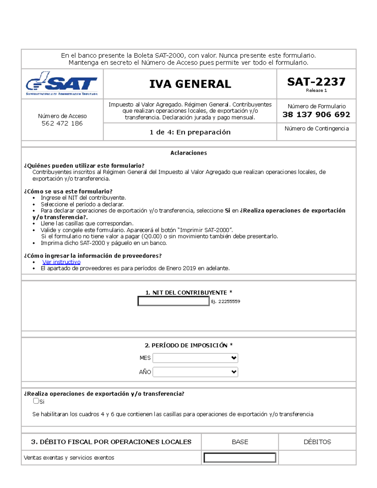 Formulario IVA: Instrucciones y Detalles para Declaración 19:52 - Studocu