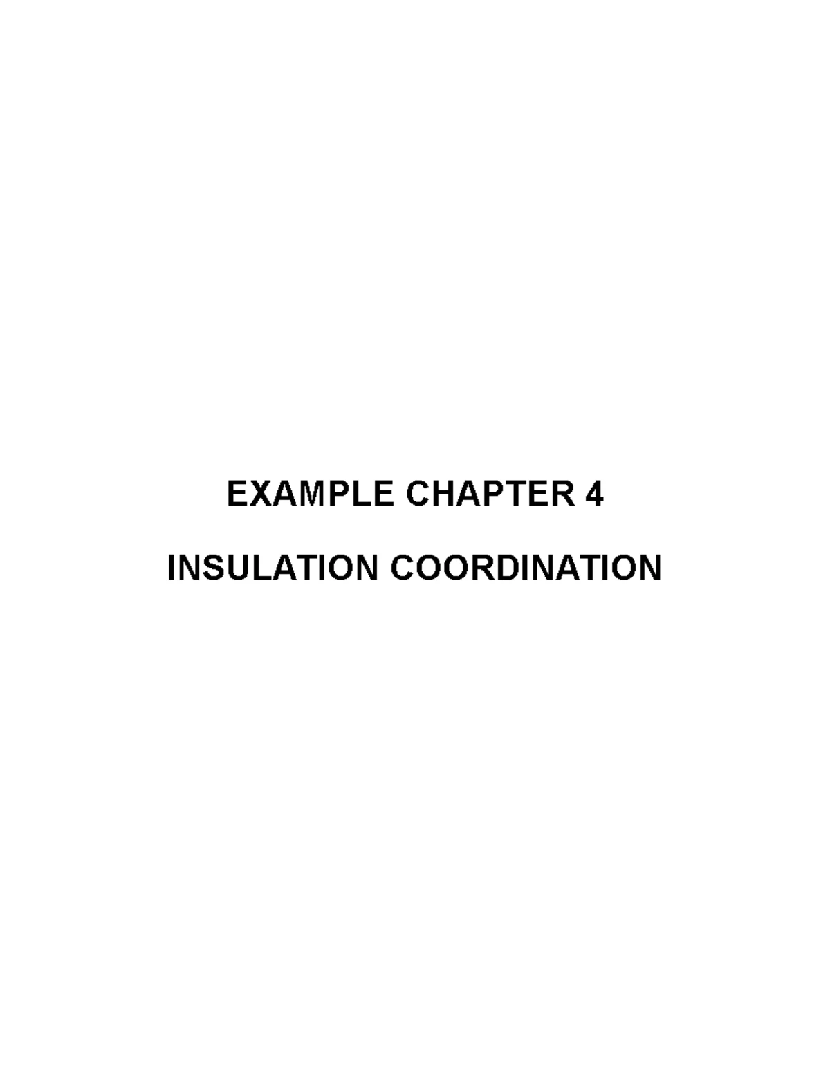 Example Chapter 4- Insulation Coordination - EXAMPLE-CHAPTER 4 ...