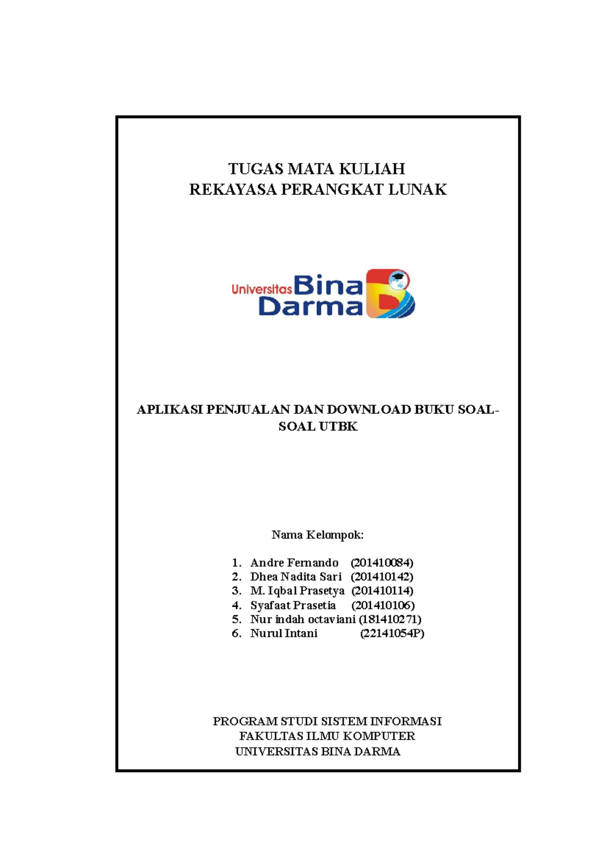 Cover-Activity Diagram for RPL-1-1: Penjualan Buku Soal UTBK - Studocu
