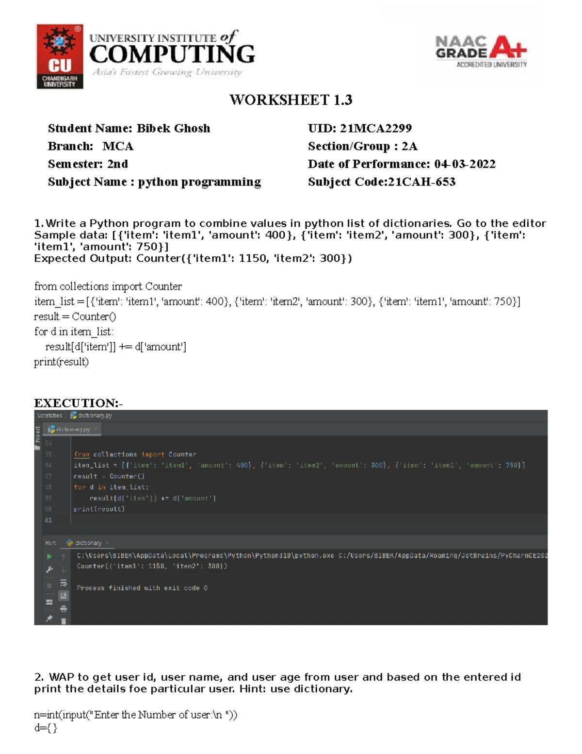 PL/SQL Lab 24CAP - Worksheet Experiment 6: Project Analysis Query - Studocu
