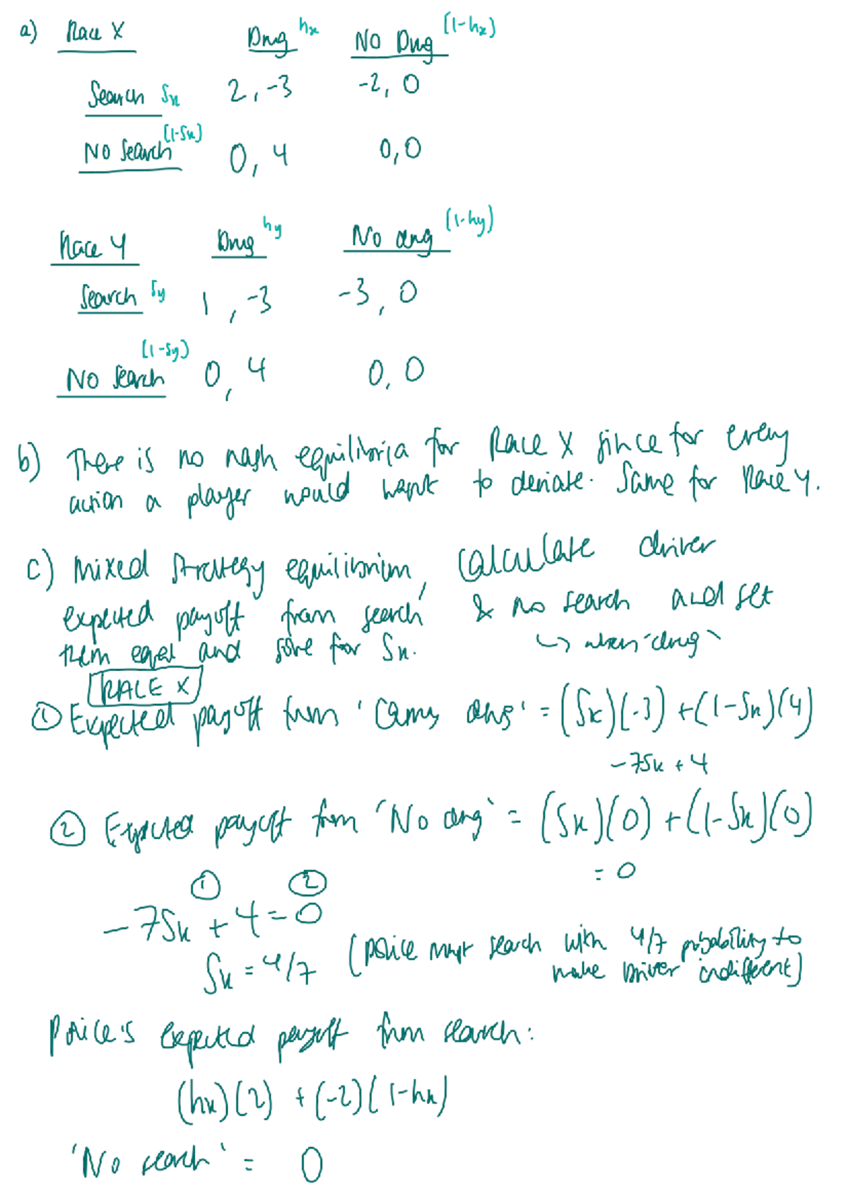 Problem Set 9 - Practice Materials on Nash Equilibria and Mixed ...