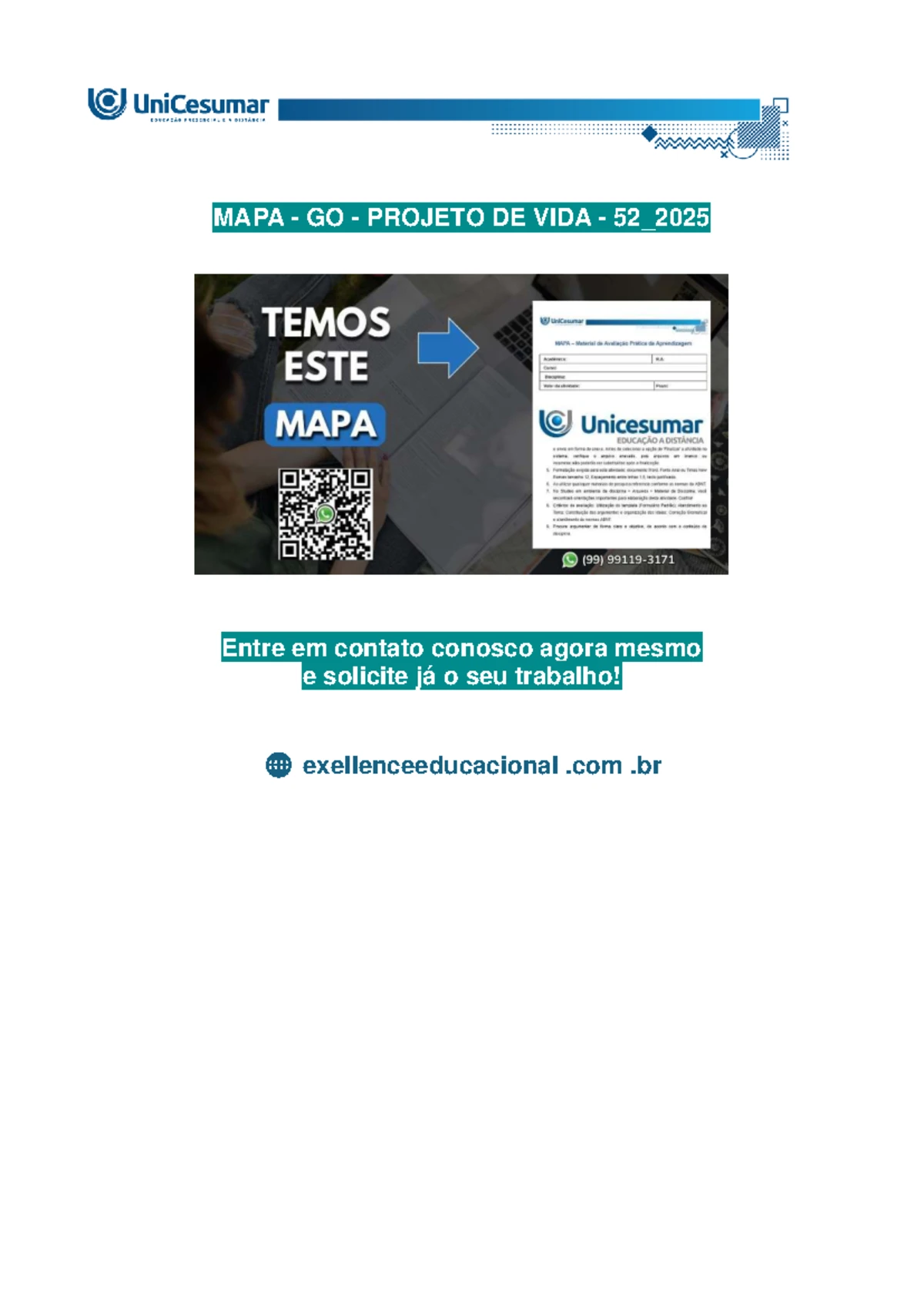 GO 52_2025 - Atividade MAPA: Planejamento de Carreira Profissional ...