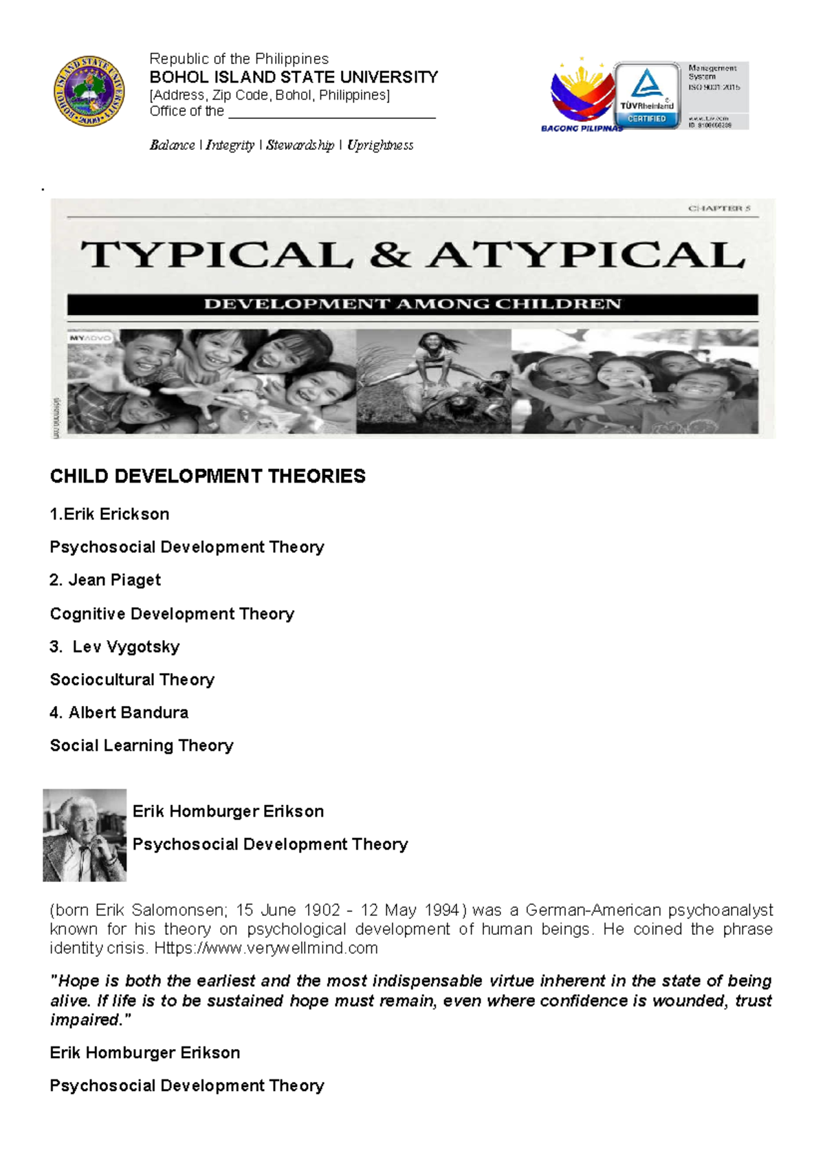 Child Development Theories: Typical & Atypical Growth (Module 6.2 ...