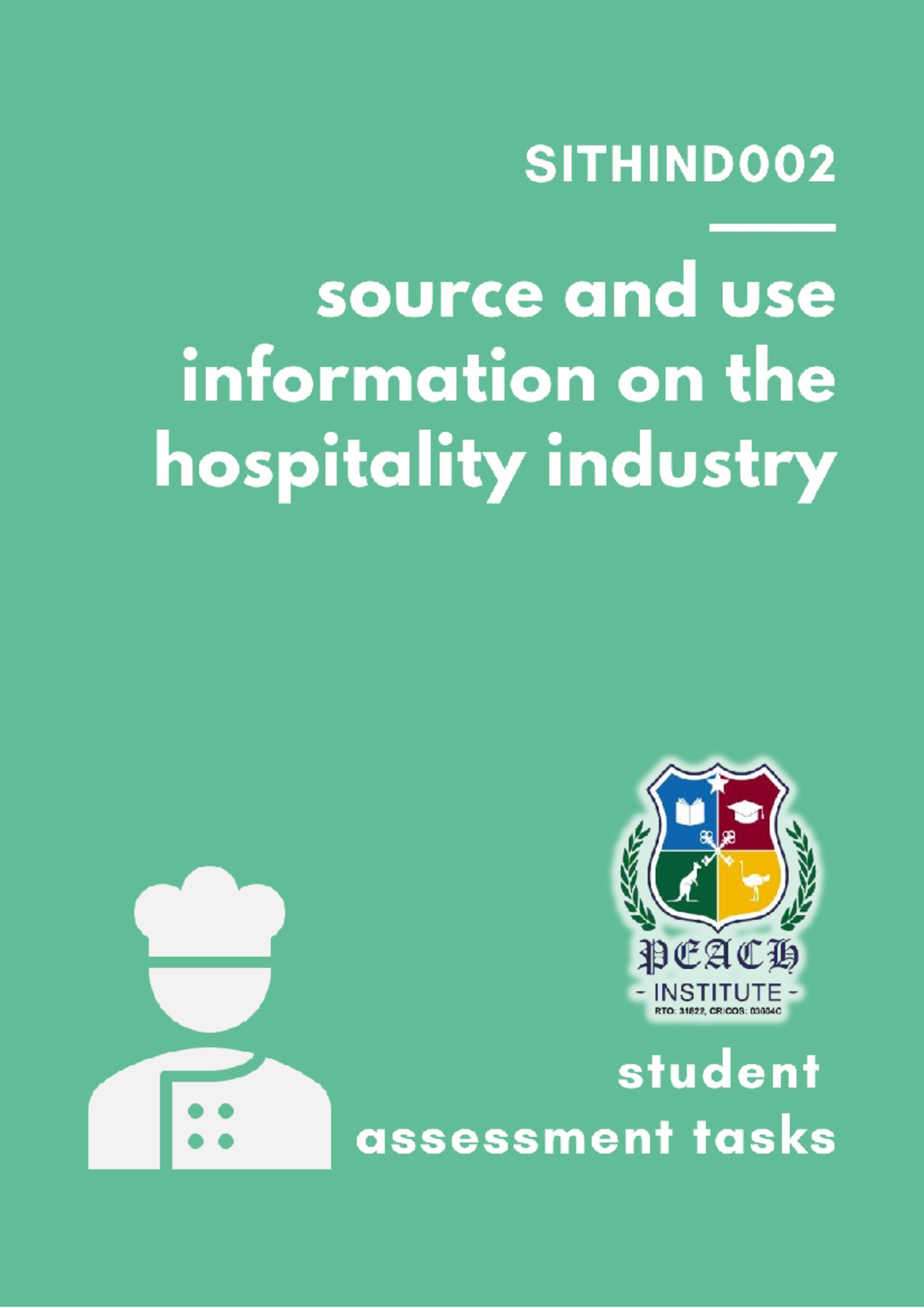 01 Sithind 002 Student Assessment Tasks - Student Assessment Tasks ...