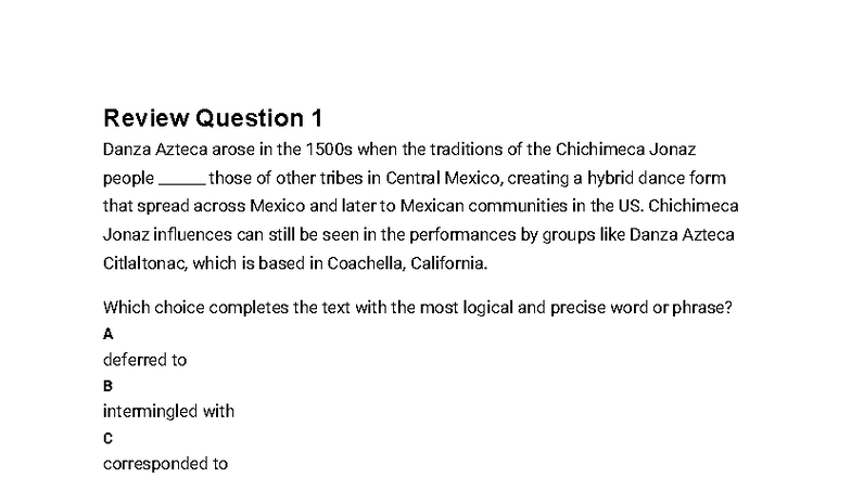 October 25B Module 2 Review Questions and Answers - Studocu