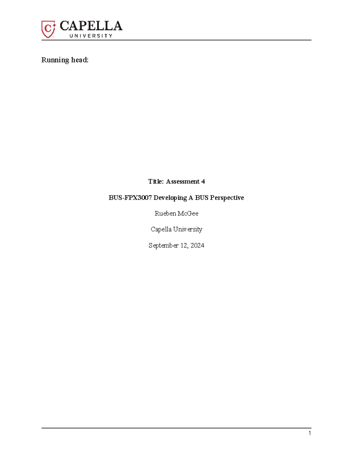 Assessment 4: Analyzing Mississippi Security Police's Mission & Ethics - BUS-FPX3007 - Studocu