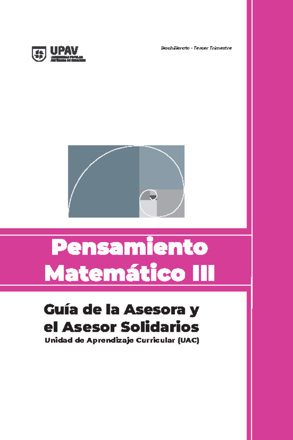 Guía de Estudio para Bachillerato en Pensamiento Matemático III ...
