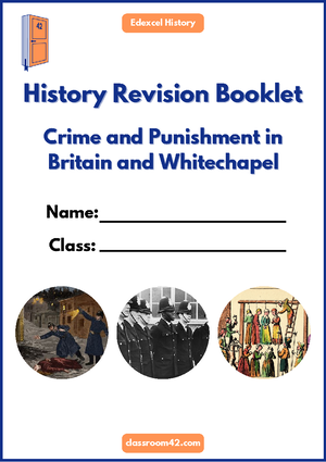 Crime and Punishment-Whitechapel revision book Edexcel - History ...