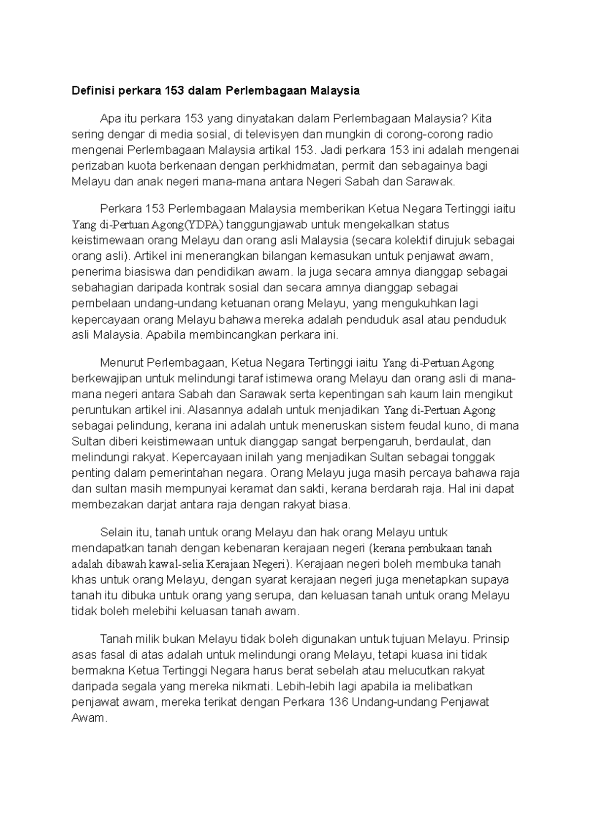 CTU 152; PERKARA 3(1) DAN PERKARA 153 - Definisi perkara 153 dalam ...