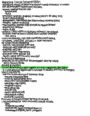 Medical coding - Questions / Answers - Using the techniques described ...