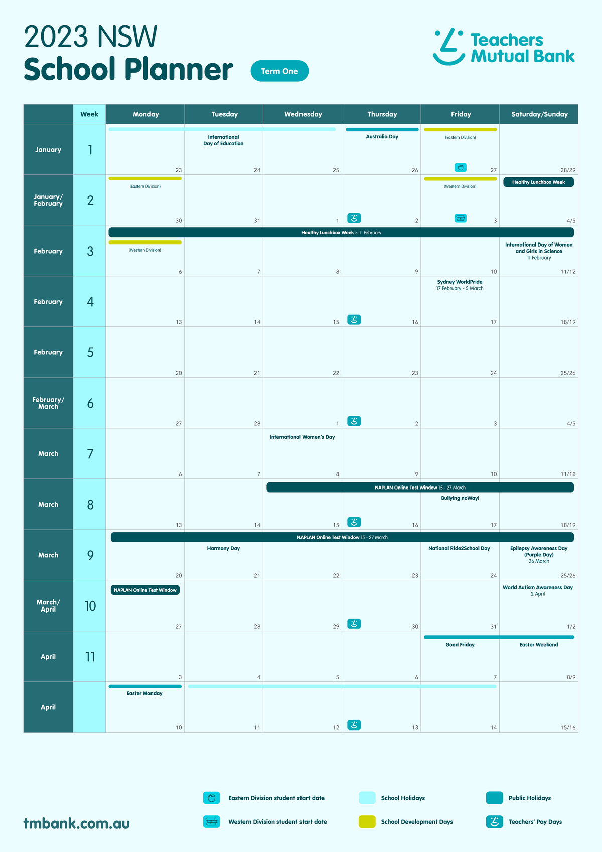School Planner-NSW-A3 FA18 Editable - tmbank.com Western Division ...