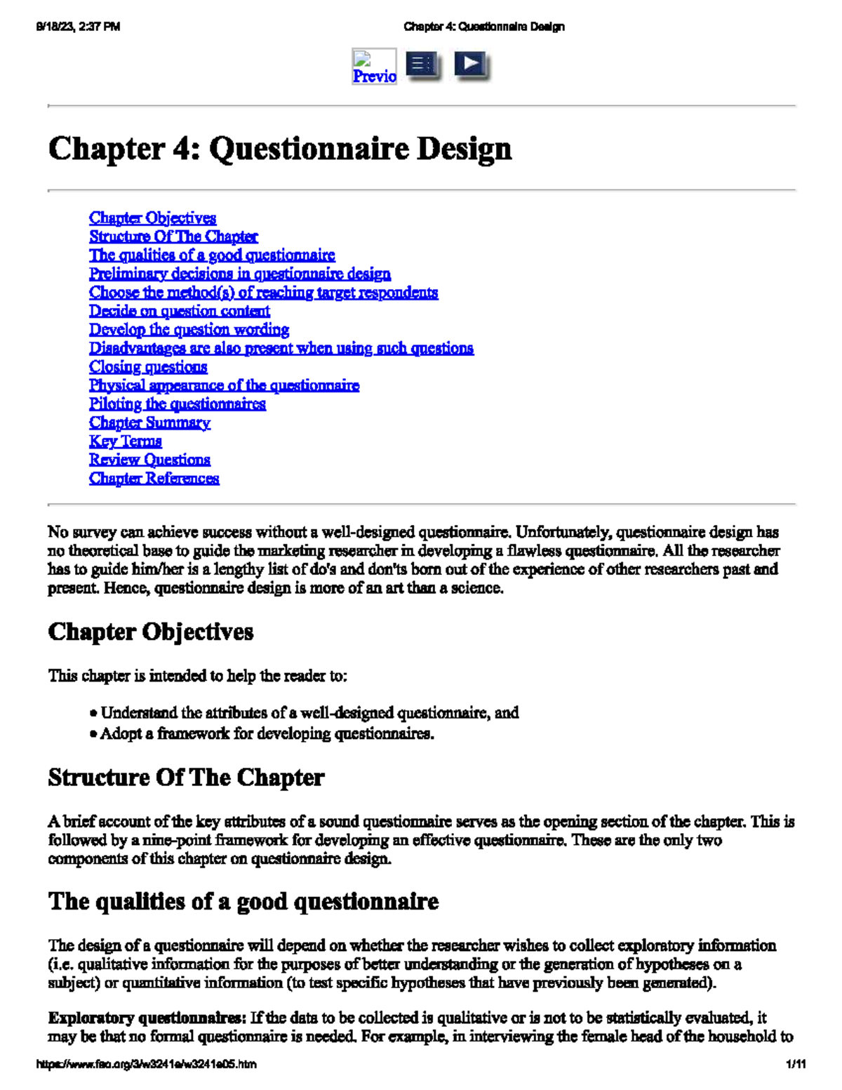 Designing Effective Questionnaires: A Comprehensive Guide - Studocu