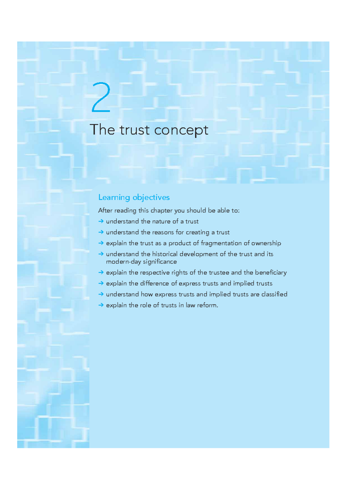 Concept of Trust - It’s simply a guide - 2 The trust concept Learning ...