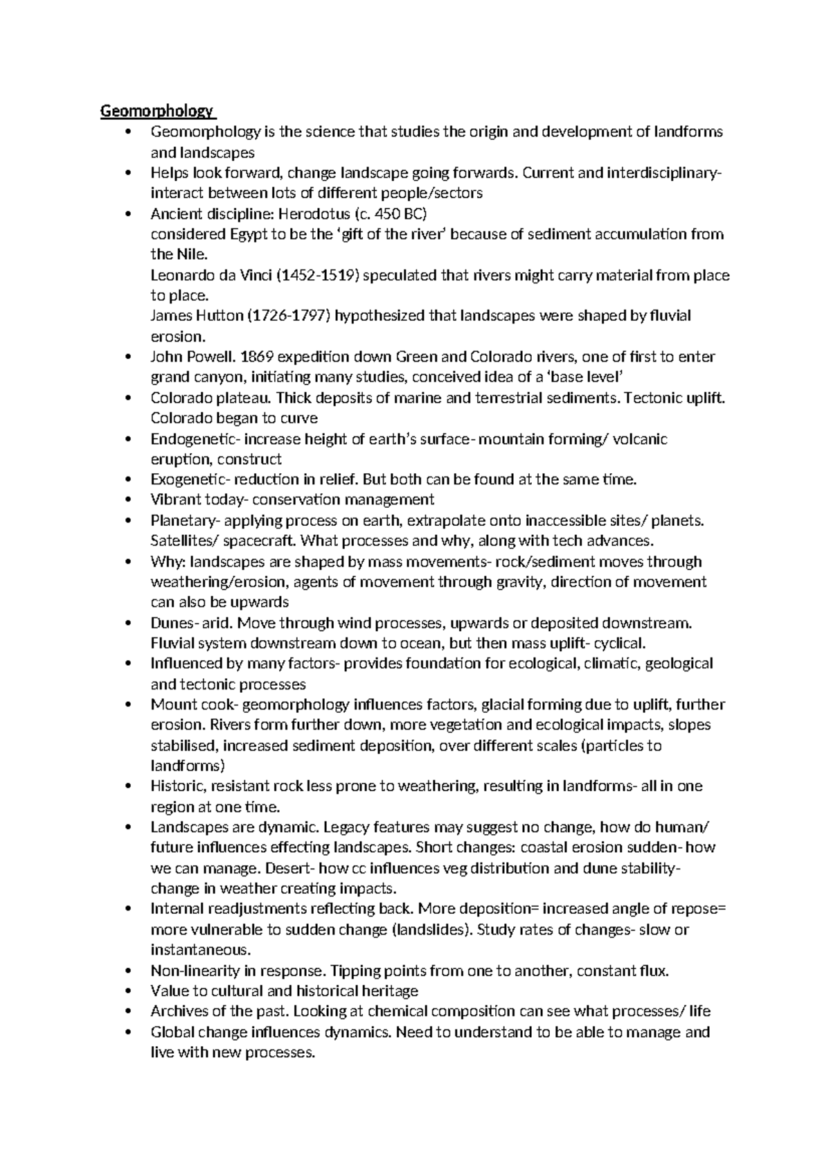 Geomorphology Intro: Understanding Landform Development and Change ...