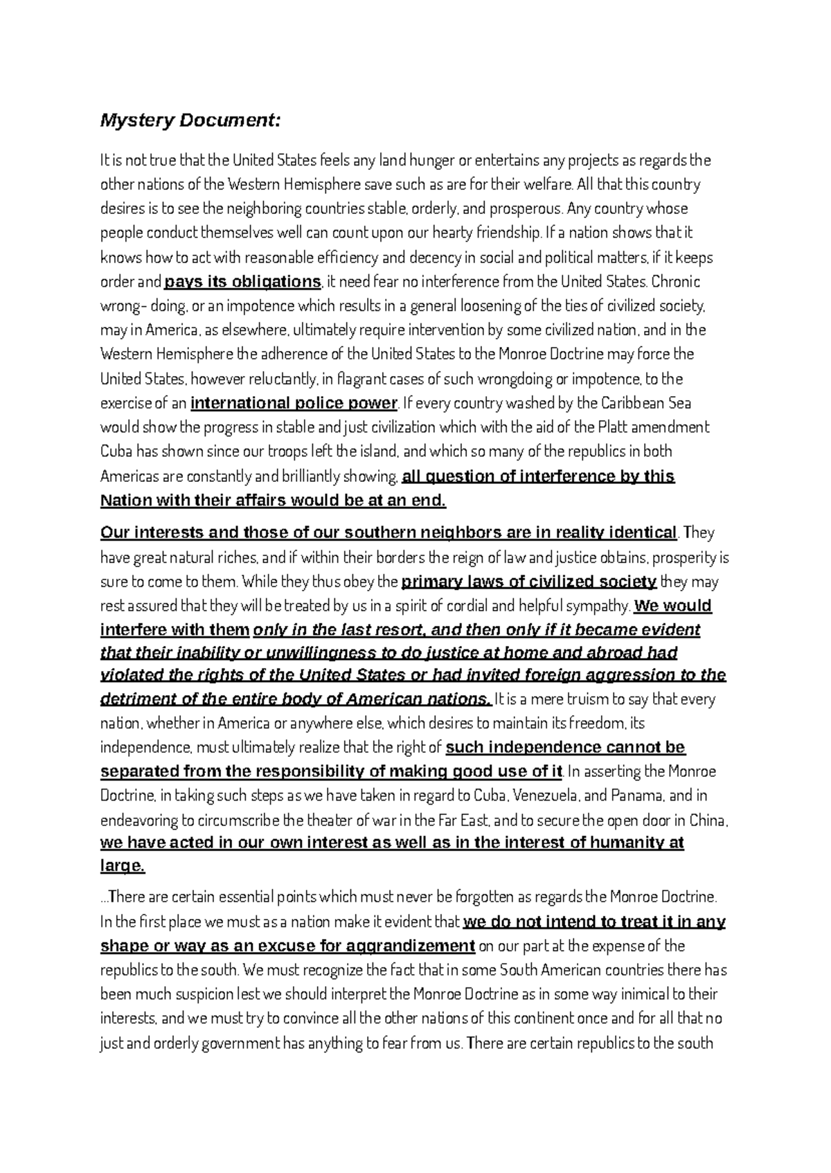US Foreign Policy and the Monroe Doctrine: A Comprehensive Overview ...