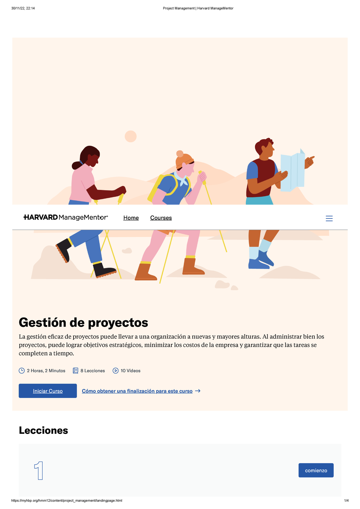 Gestión de Proyectos - Harvard Manage Mentor: 1er Curso Completo - Studocu