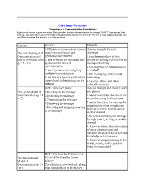 D152 Notebook Modules 1-6 - D152 Notebook Modules 1- Complete this notebook using the OA Tip ...