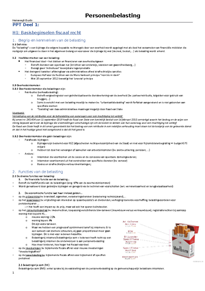 Uitgebreide Gids Personenbelasting in België: Regels en Voorbeelden ...