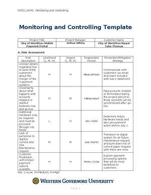MMT2-Task3 - solved - IMPLEMENTATION PLANNING AND COMMUNICATION/CHANGE MANAGEMENT Noha ...