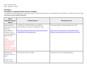 [Solved] What is your history with history Describe your previous - U.S ...