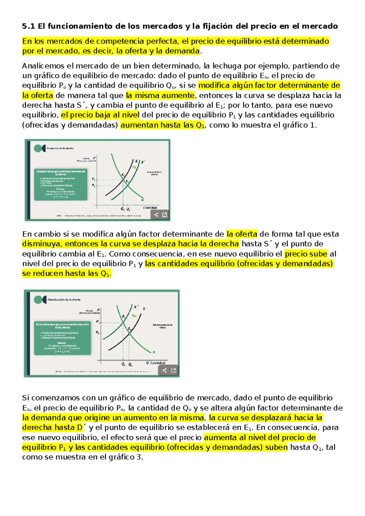 Resumen de Economía: Mercados, Precios y Política Monetaria (M3) - Studocu