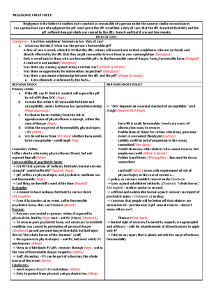 Negligence Structure and Elements: A Comprehensive Guide (Law 101 ...